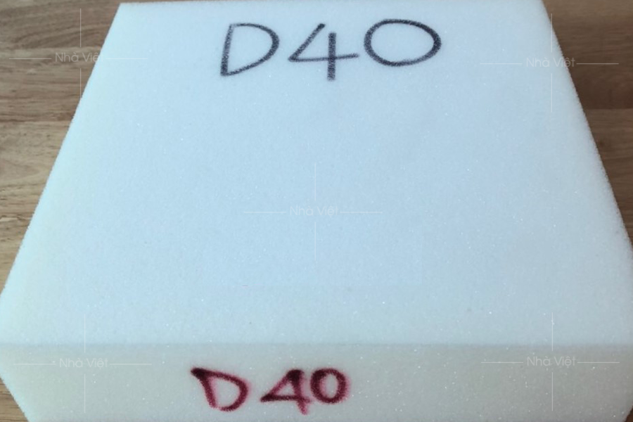 Đệm mút D40 dòng đệm tốt nhất làm sofa hiên nay